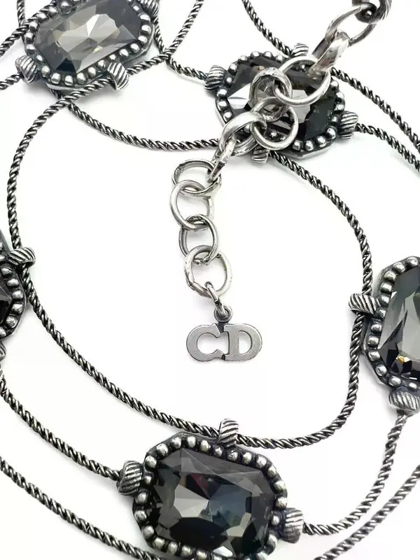 Dior 2000s Crystal-embellished Choker