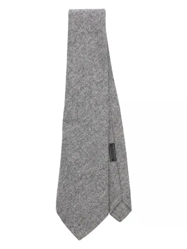 Prada 2000s Wool Scarf - Grey