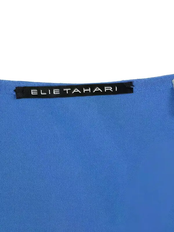 Elie Tahari Cowl-neck Draped Tank Top