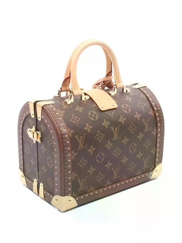 LOUIS VUITTON Speedy Trunk Monogram Top-handle Bag