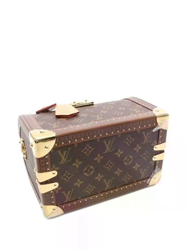 LOUIS VUITTON Speedy Trunk Monogram Top-handle Bag