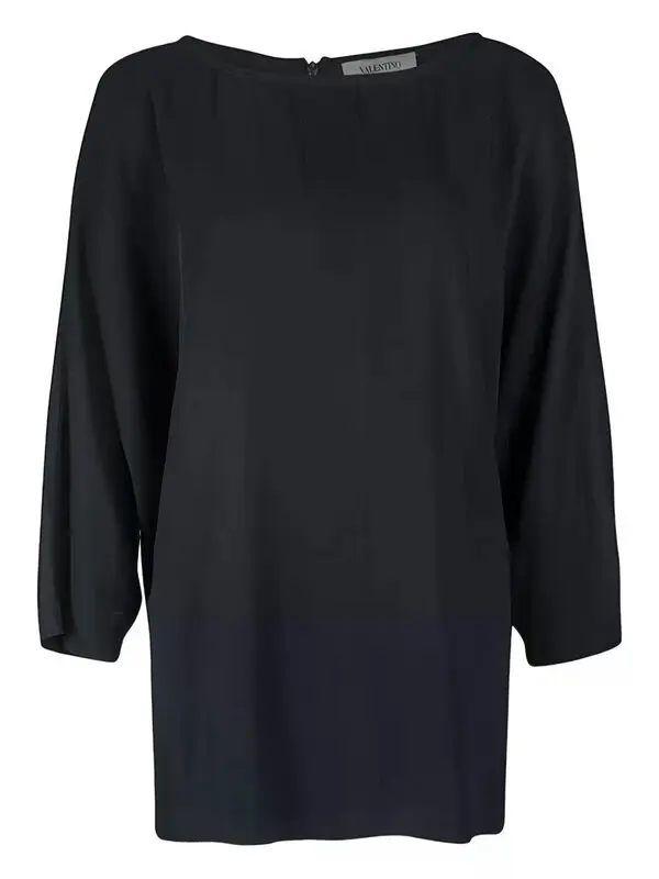 Valentino Garavani 2023 Quarter-sleeves Rounded-neckline Top