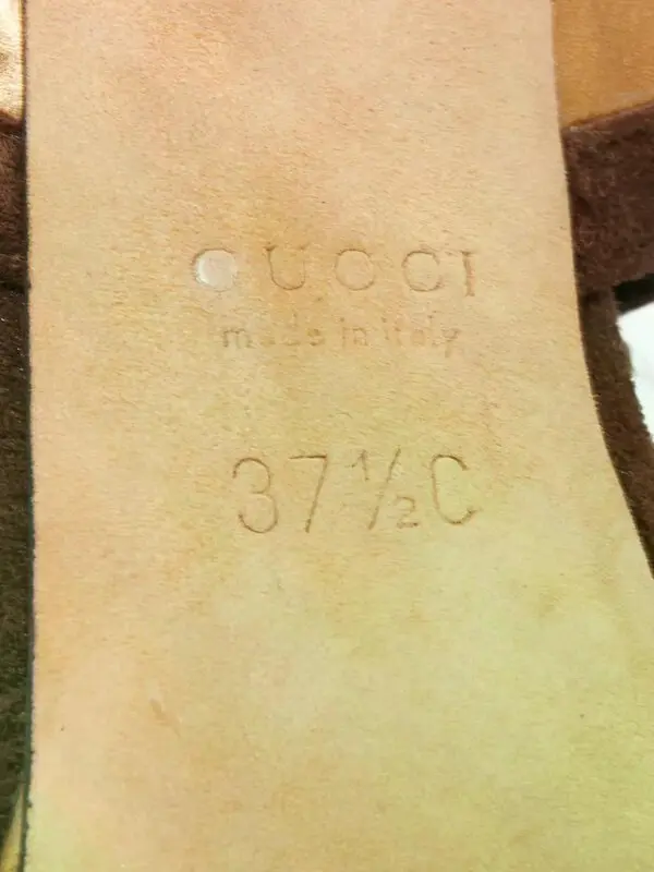 Gucci 115mm Leather Heeled Sandals