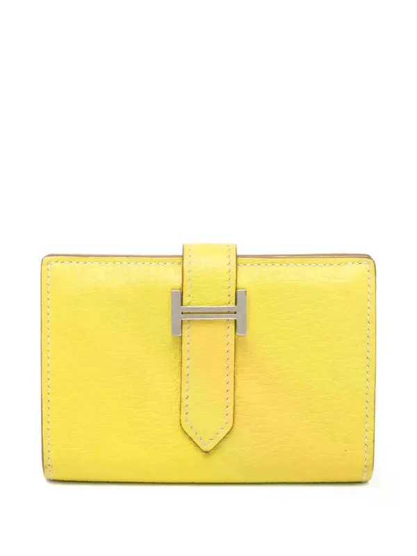 Hermès 2019 Bearn Wallet - Yellow