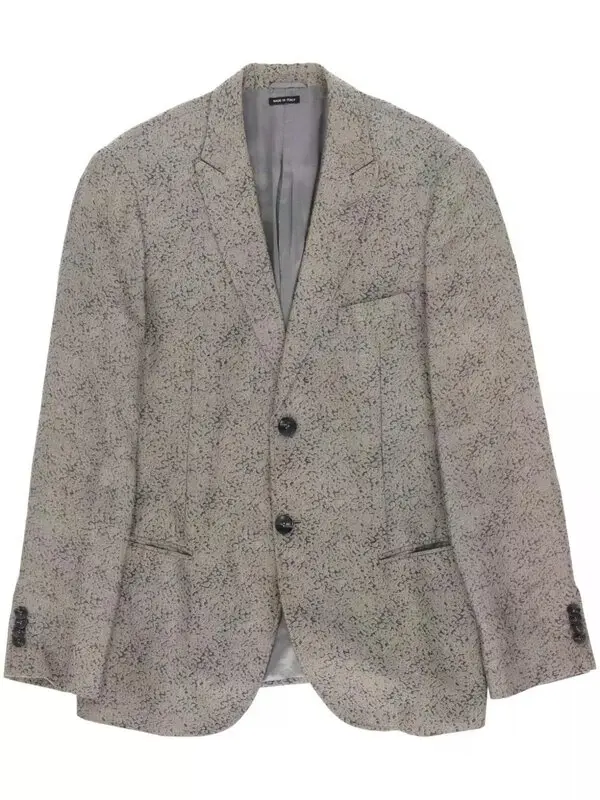 Giorgio Armani 2000s Textured Blazer