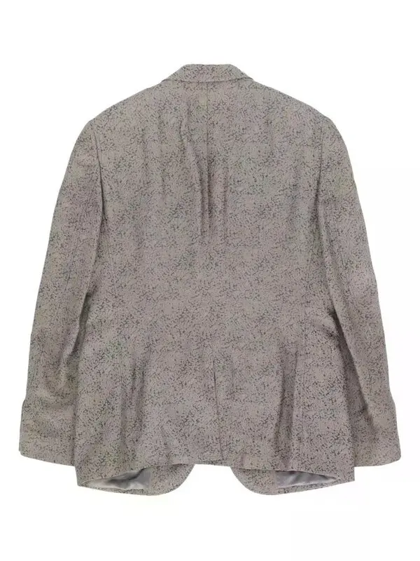 Giorgio Armani 2000s Textured Blazer