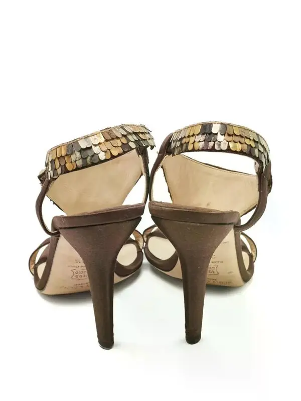 JIMMY CHOO 110mm Sequinned Sandals