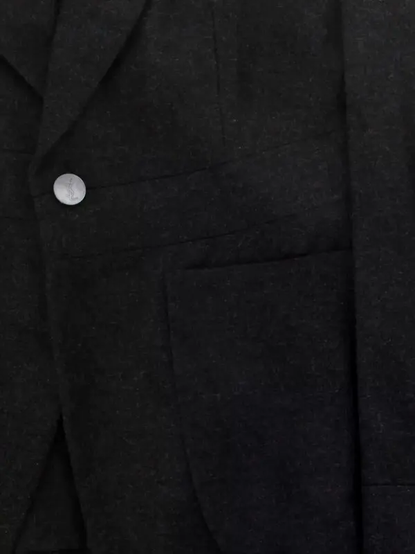 Saint Laurent Pre-owned 2000s Single-breasted Blazer