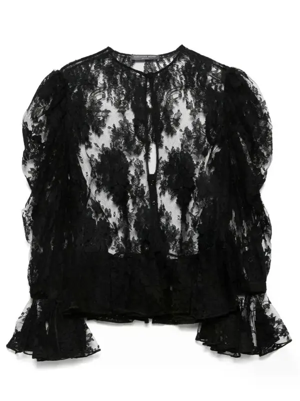 Alexander McQueen 2000s Lace Shirt