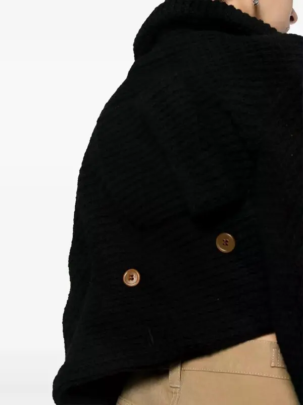 Comme Des Garçons 2002 Asymmetric Knitted Jacket