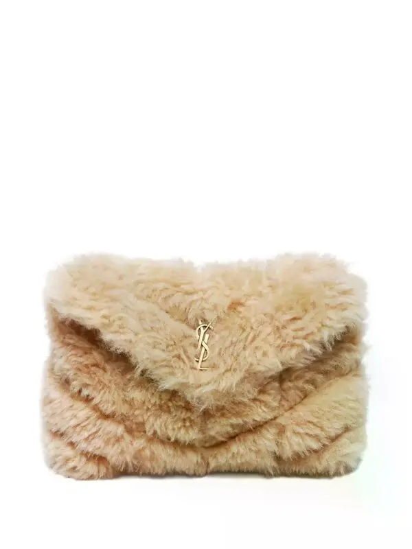 Saint Laurent Puffer Clutch Bag