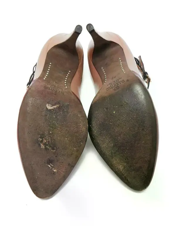 Valentino Garavani 105mm Leather Heeled Pumps