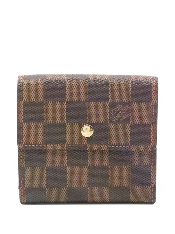 LOUIS VUITTON 2008 Elise Wallet - Brown