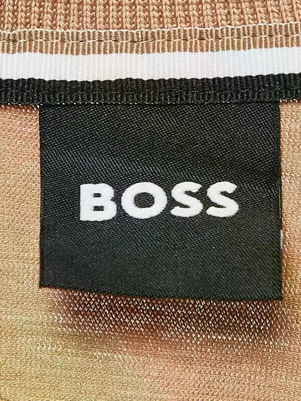 BOSS Stripe-detailing T-shirt