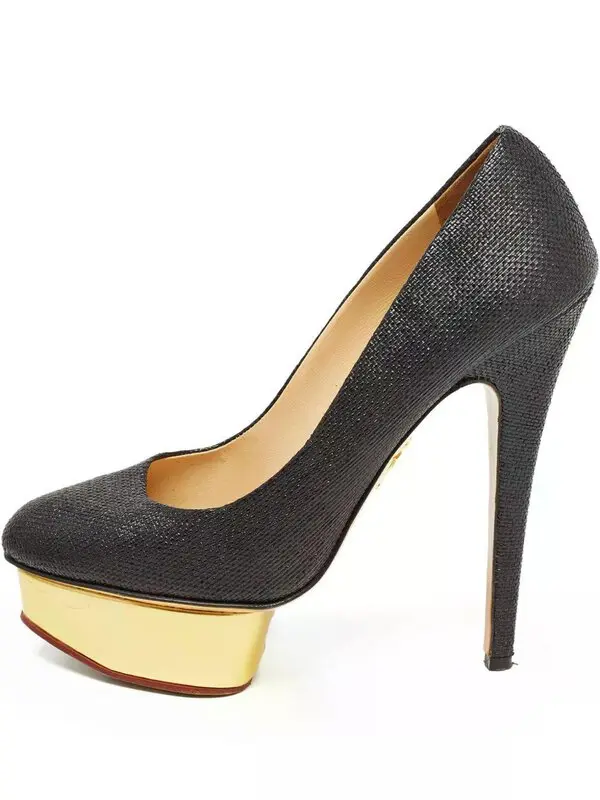 CHARLOTTE OLYMPIA 160mm Dolly Pumps - Black
