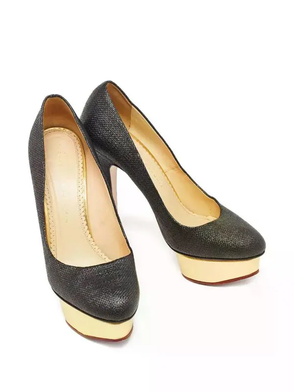 CHARLOTTE OLYMPIA 160mm Dolly Pumps - Black
