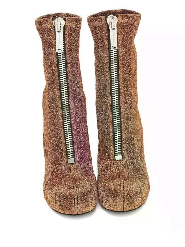 Stella McCartney Glitter Zip Boots