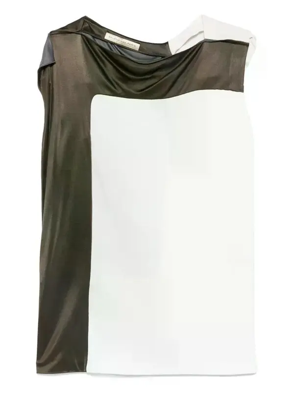 Balenciaga 2010s Two-tone Blouse