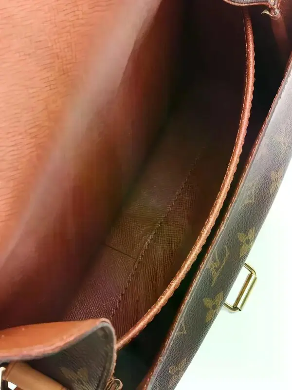 LOUIS VUITTON Cartesier Mm Monogram Crossbody Bag - Brown
