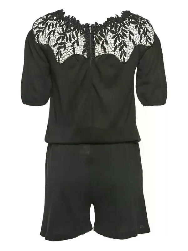 Blumarine Lace-panel Playsuit