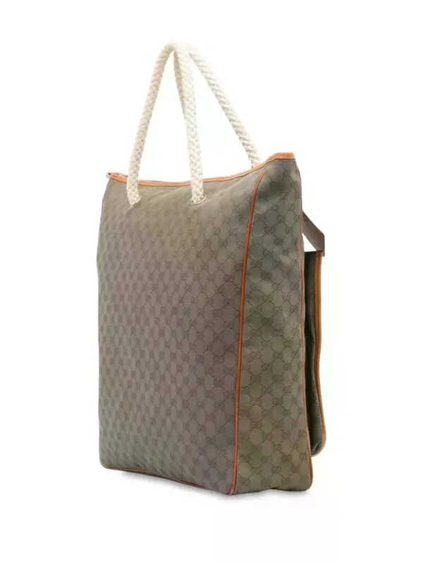 Gucci Gg Canvas Rope Tote Bag