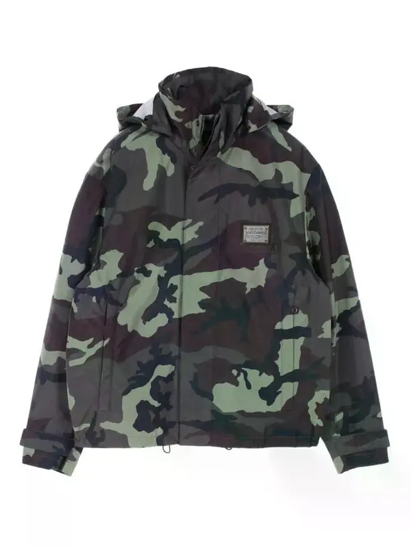 Dolce & Gabbana 2010s Camouflage Jacket