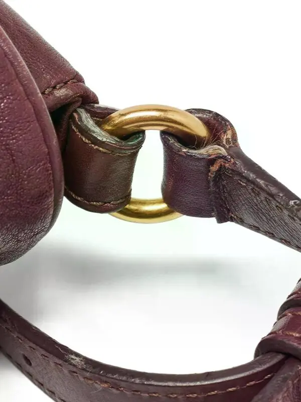 Marc Jacobs Crinkled Leather Shoulder Bag
