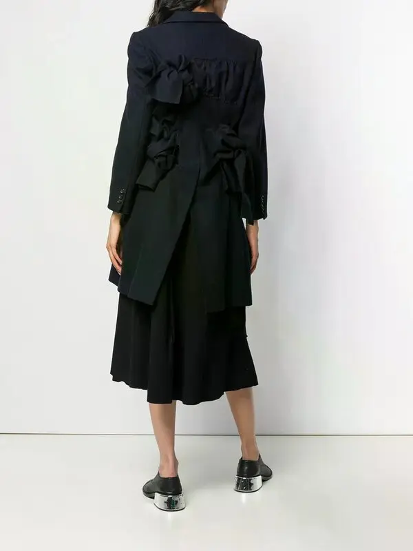 Comme Des Garçons Bow Detailed Coat