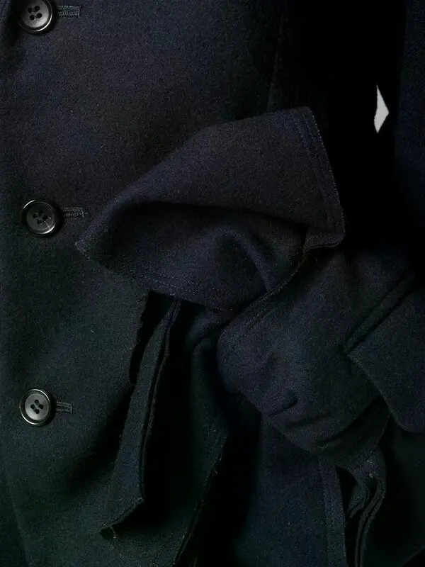 Comme Des Garçons Bow Detailed Coat