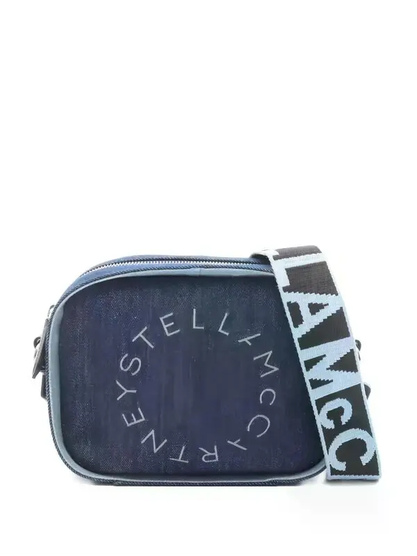 Stella McCartney Pre-owned 2010s Logo Denim Shoulder Bag