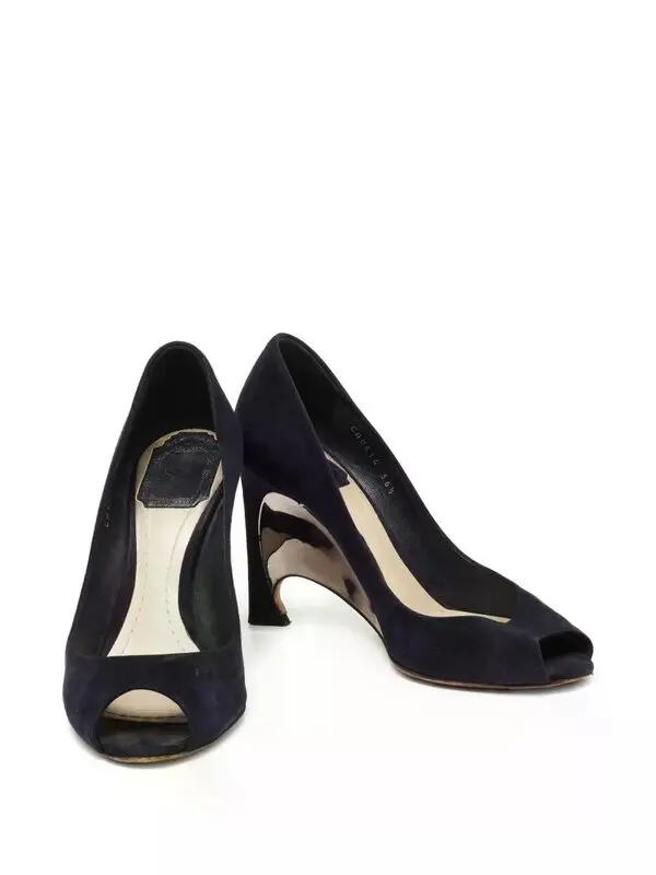 Dior 100mm Suede Pumps