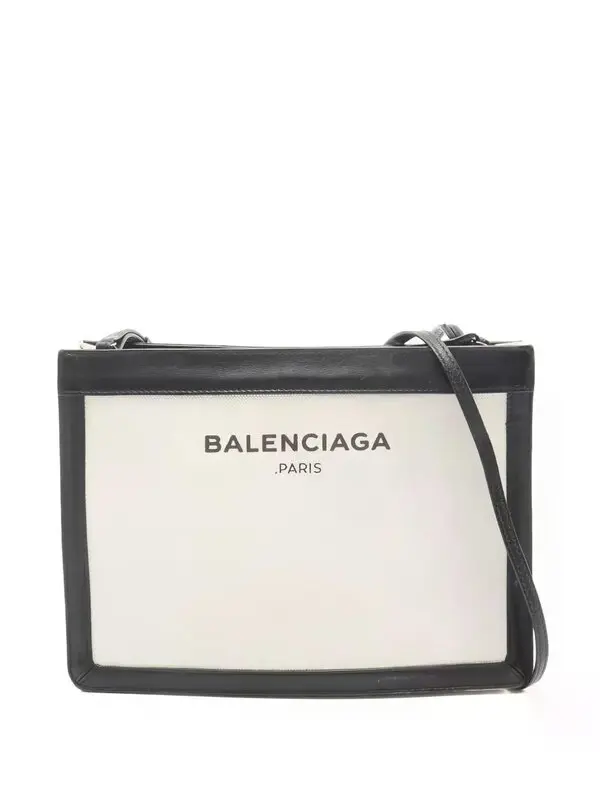Balenciaga 2000s Logo Shoulder Bag