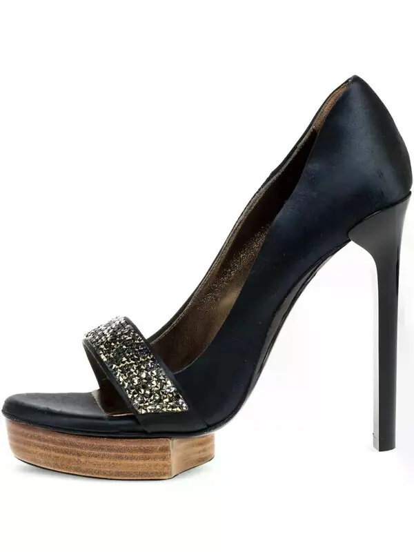LANVIN 125mm Crystal-embellished Heeled Pumps