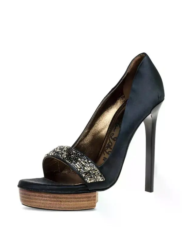 LANVIN 125mm Crystal-embellished Heeled Pumps