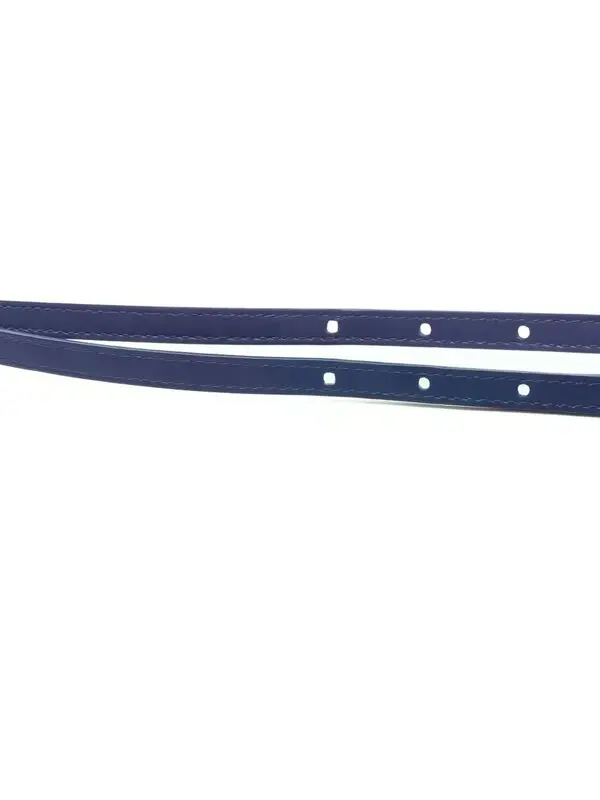 Balenciaga 2010s Logo Hardware Leather Belt