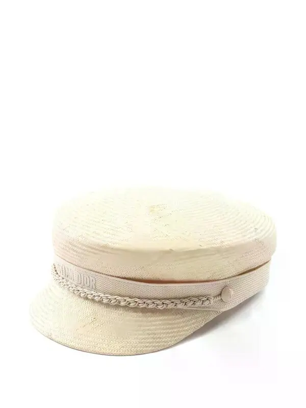 Dior Braid-detail Casquette Hat - Neutrals