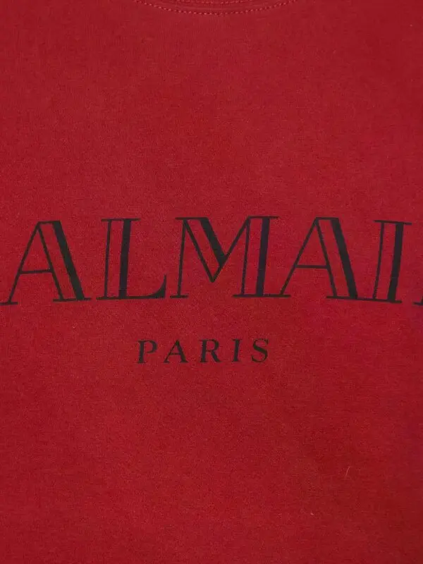 Balmain Cotton Logo T-shirt