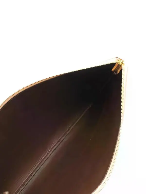 Celine Two-tone Zip Clutch Bag