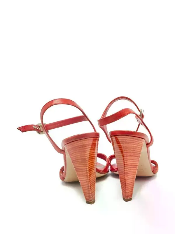 Marc Jacobs Patent Leather Buckle Sandals