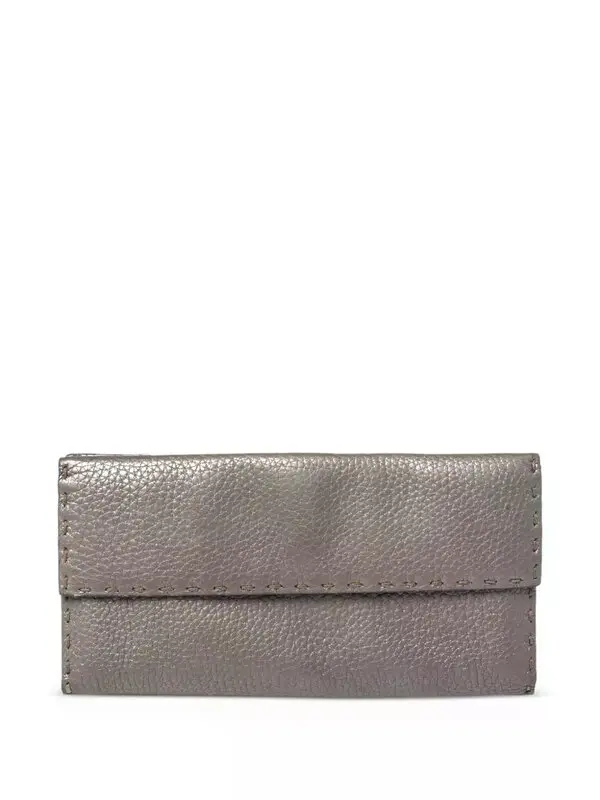 Fendi Leather Continental Wallet
