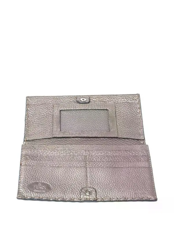 Fendi Leather Continental Wallet