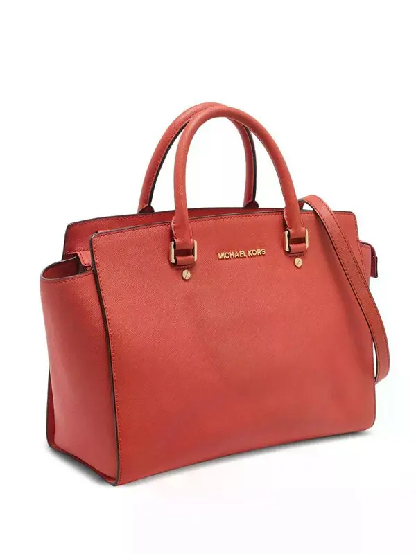 Michael Kors Vintage Saffiano Leather Satchel Bag