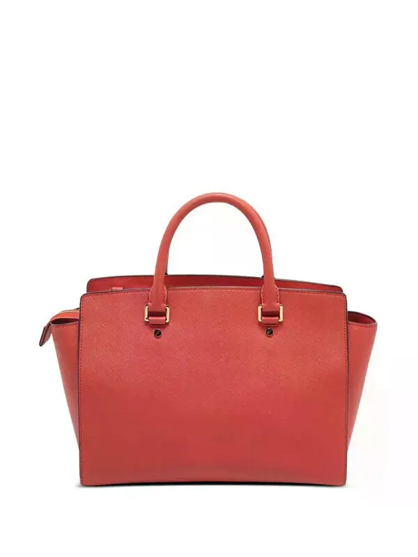 Michael Kors Vintage Saffiano Leather Satchel Bag