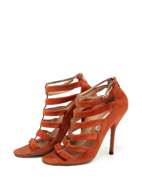 JIMMY CHOO 120mm Leather Sandals