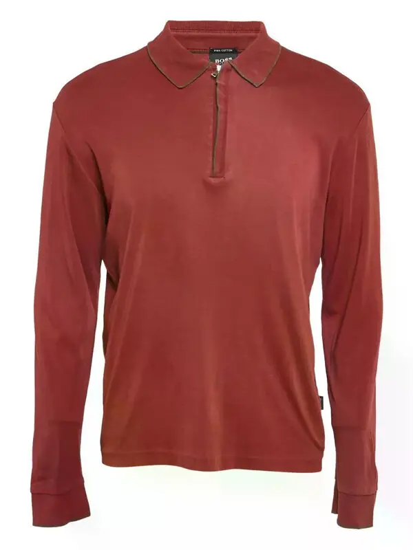 BOSS Pre-owned Long-sleeve Polo Shirt - Red