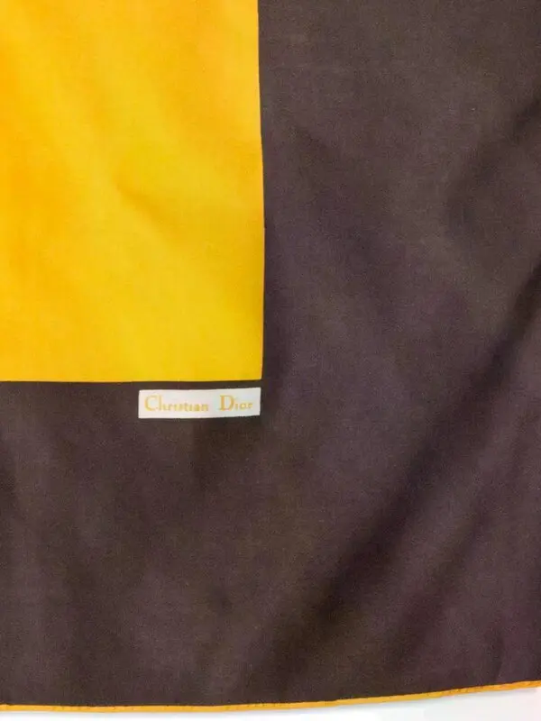 Dior 1980s Silk Scarf