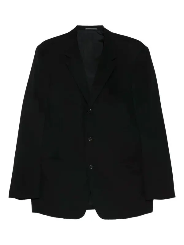 Yohji Yamamoto 1990s Buttoned Wool Jacket
