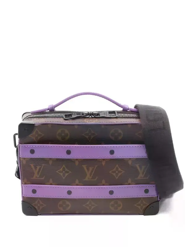 LOUIS VUITTON Handle Soft Trunk Monogram Handbag - Brown