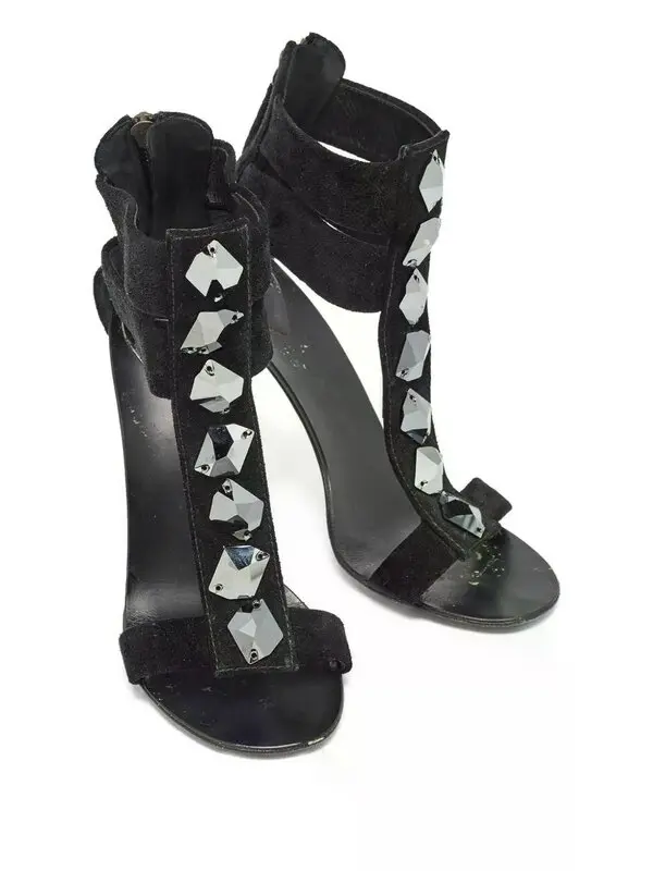 GIUSEPPE ZANOTTI 110mm Crystal-embellished Sandals