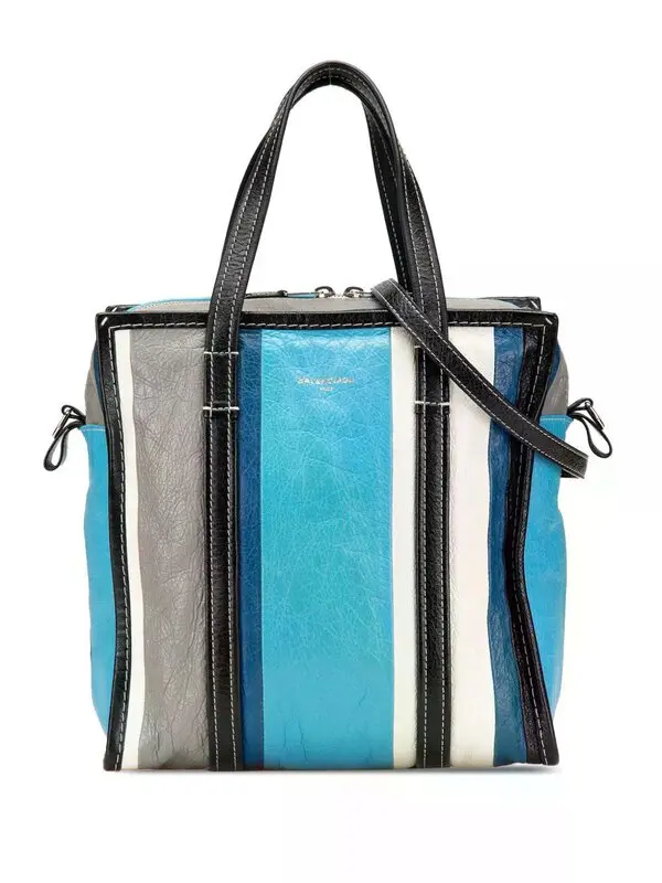Balenciaga Lambskin Bazar Shopper Satchel